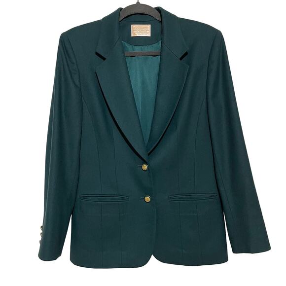 Pendleton | Jackets & Coats | Vintage Pendleton Womens Classic Green ...